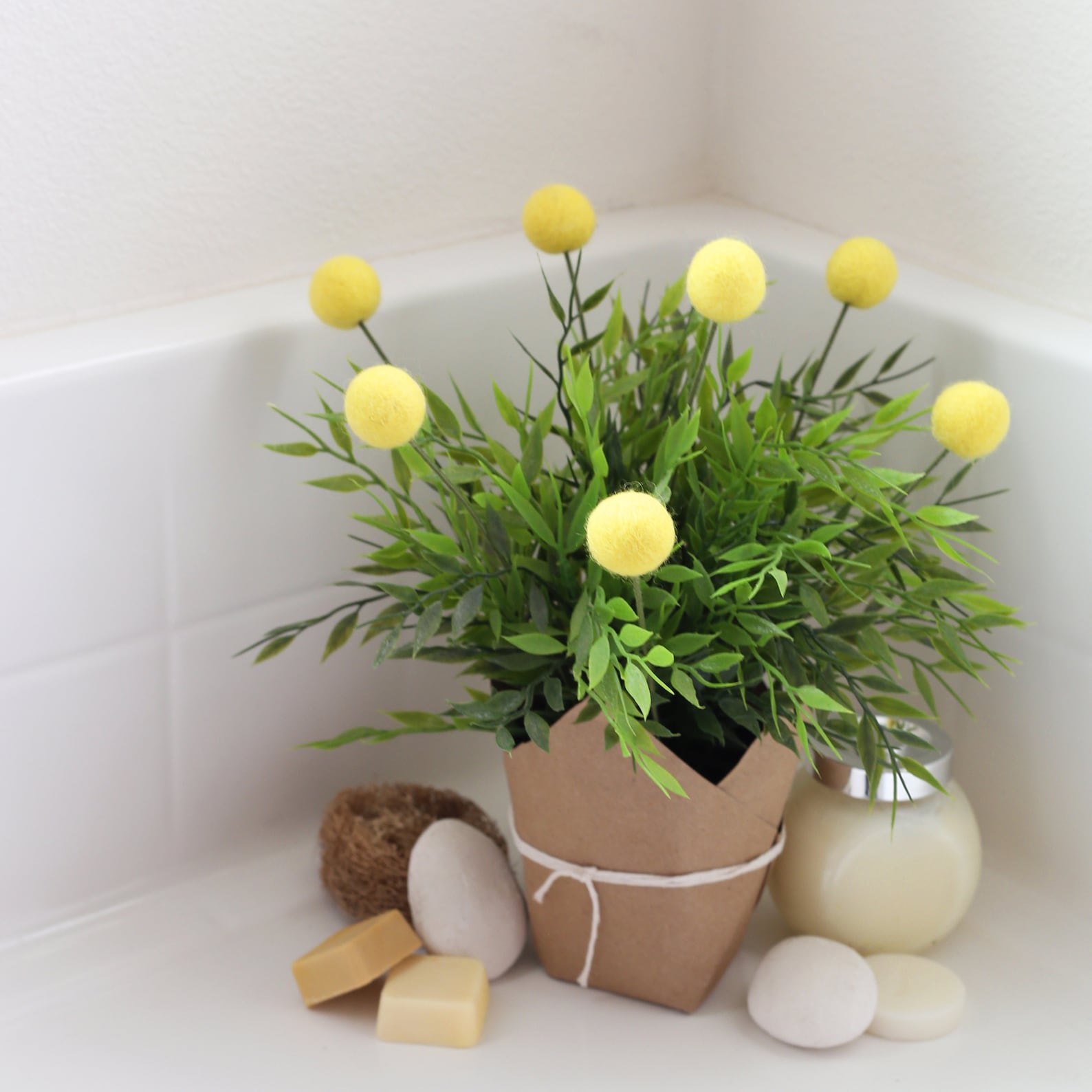 Felt Billy Balls Billy Buttons Craspida Flowers Felt | Etsy