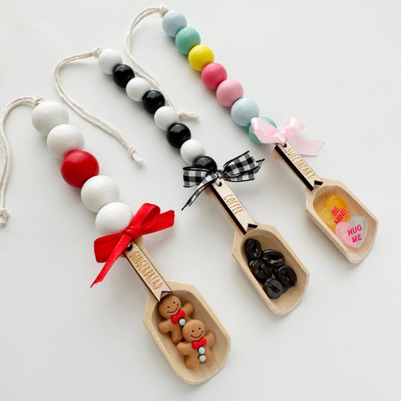Hanging scoop decor - Farmhouse decor - Valentine decor - Coffee bar ...