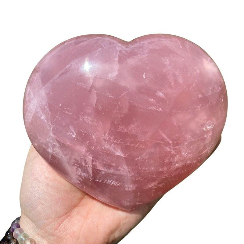 Large Rose Quartz - Etsy