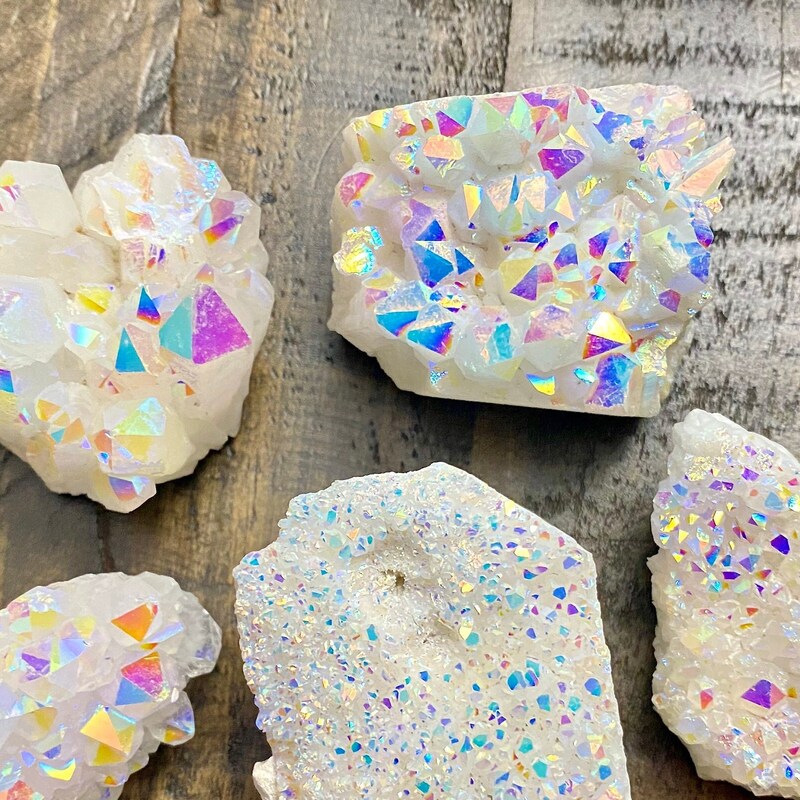 Angel Aura Geode - Etsy