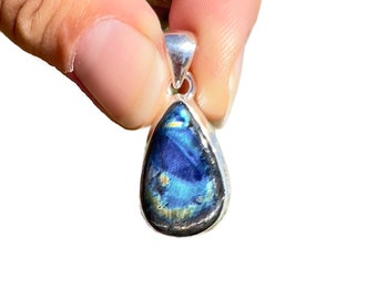 Spectrolite Necklace - Etsy