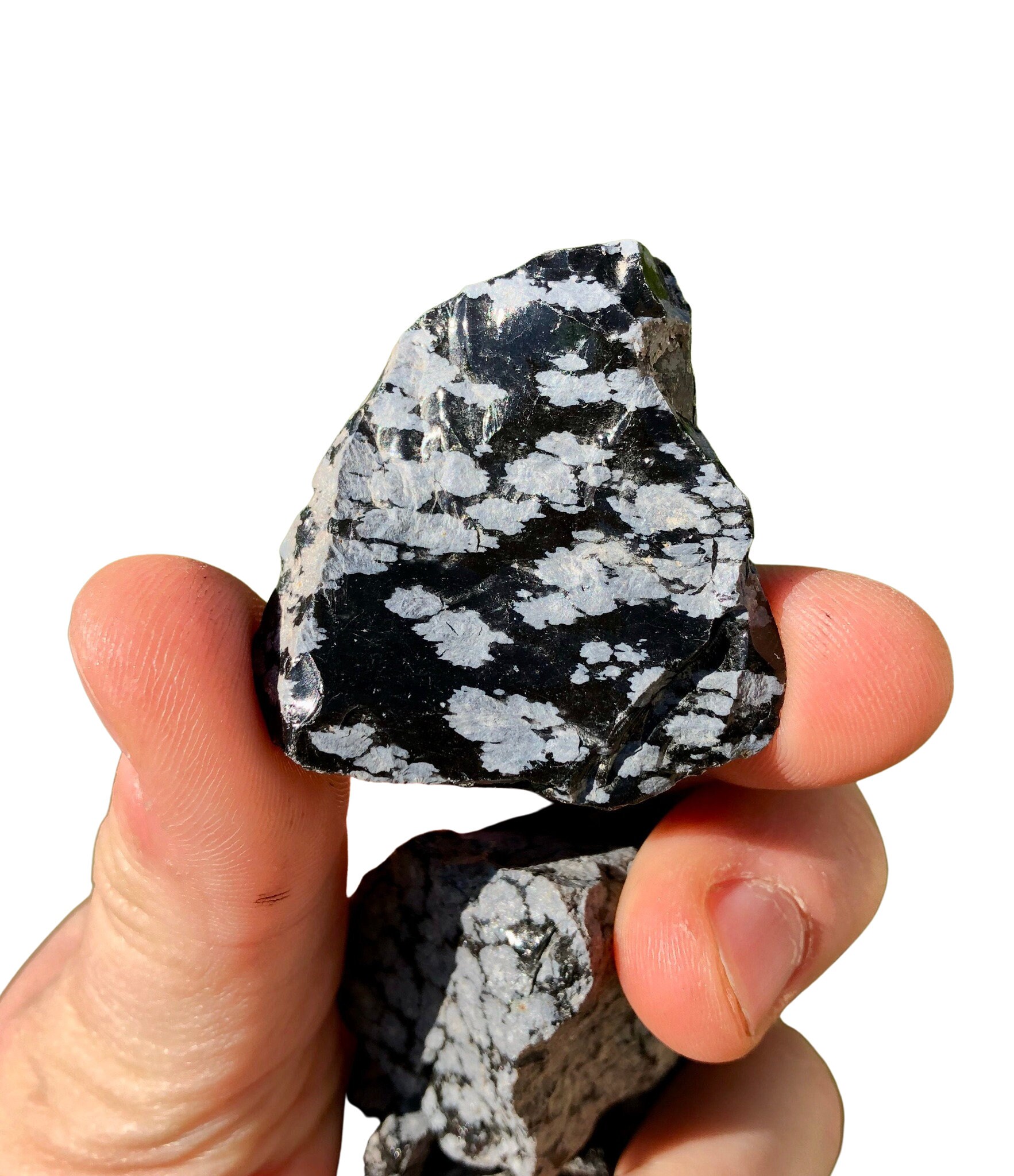 Raw Snowflake Obsidian Crystal 13 Rough - Etsy