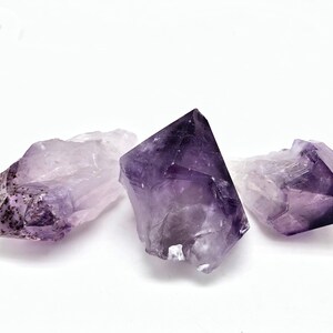 Raw Amethyst Crystal Point With Root (~1" - 4") - Amethyst Points - Raw ...
