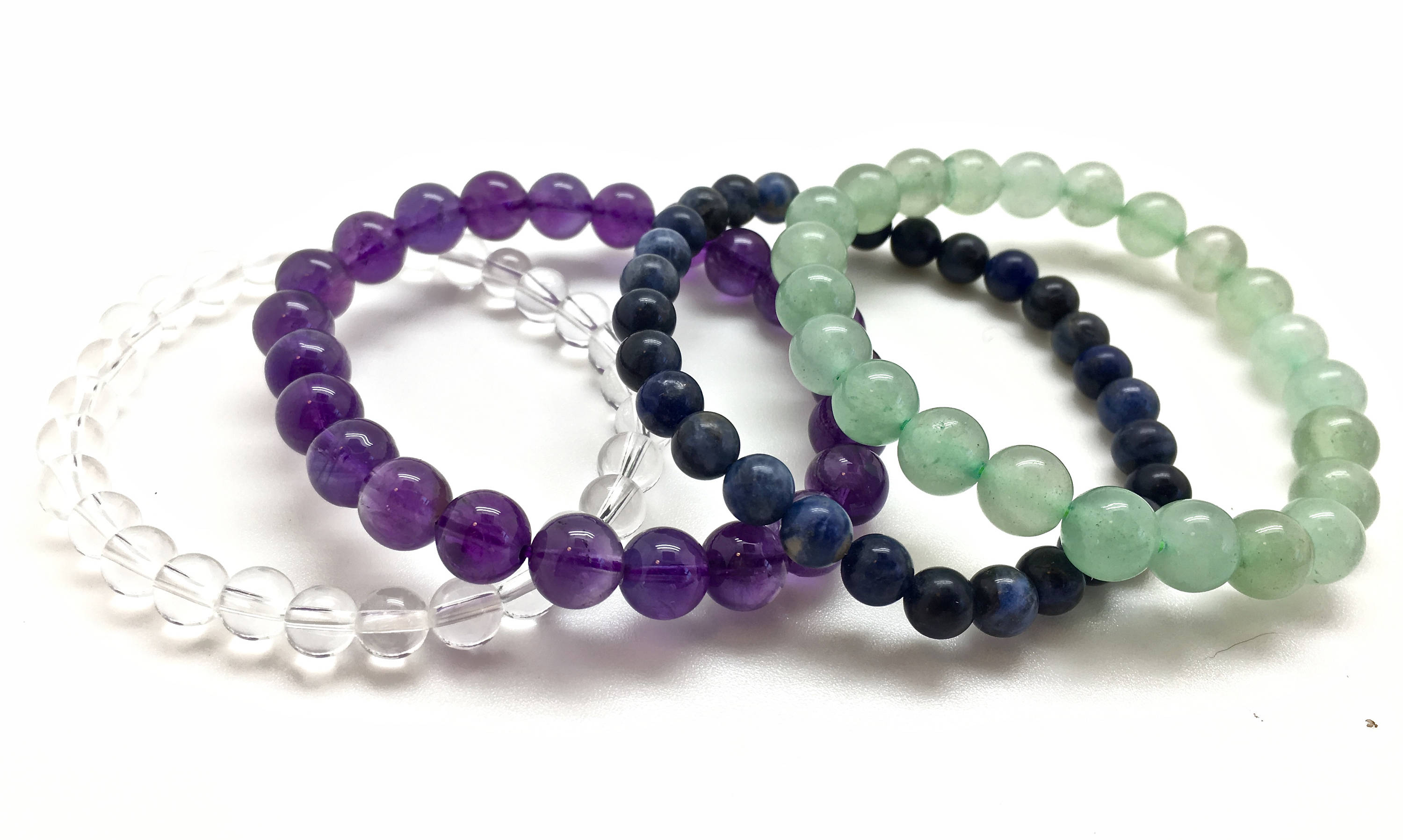 7 chakra bracelet set elastic bracelets seven chakra | Etsy