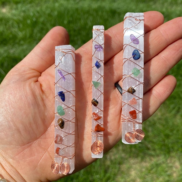 Selenite Wand - Etsy