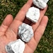 Raw White Howlite Stone White Howlite Crystal Rough White Howlite ...