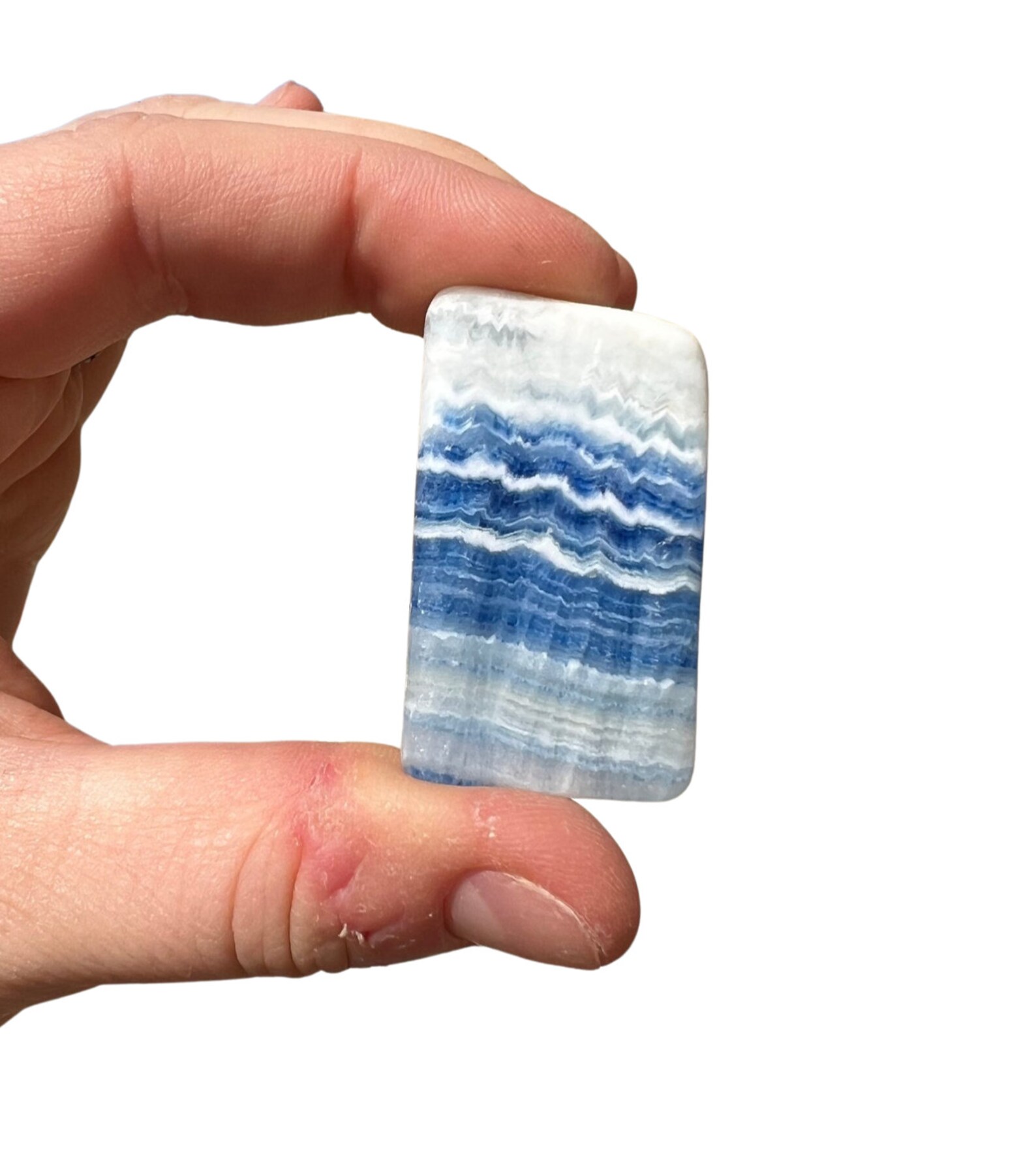 Blue Scheelite Stone Slice 0.75 1.5 Grade AAA - Etsy