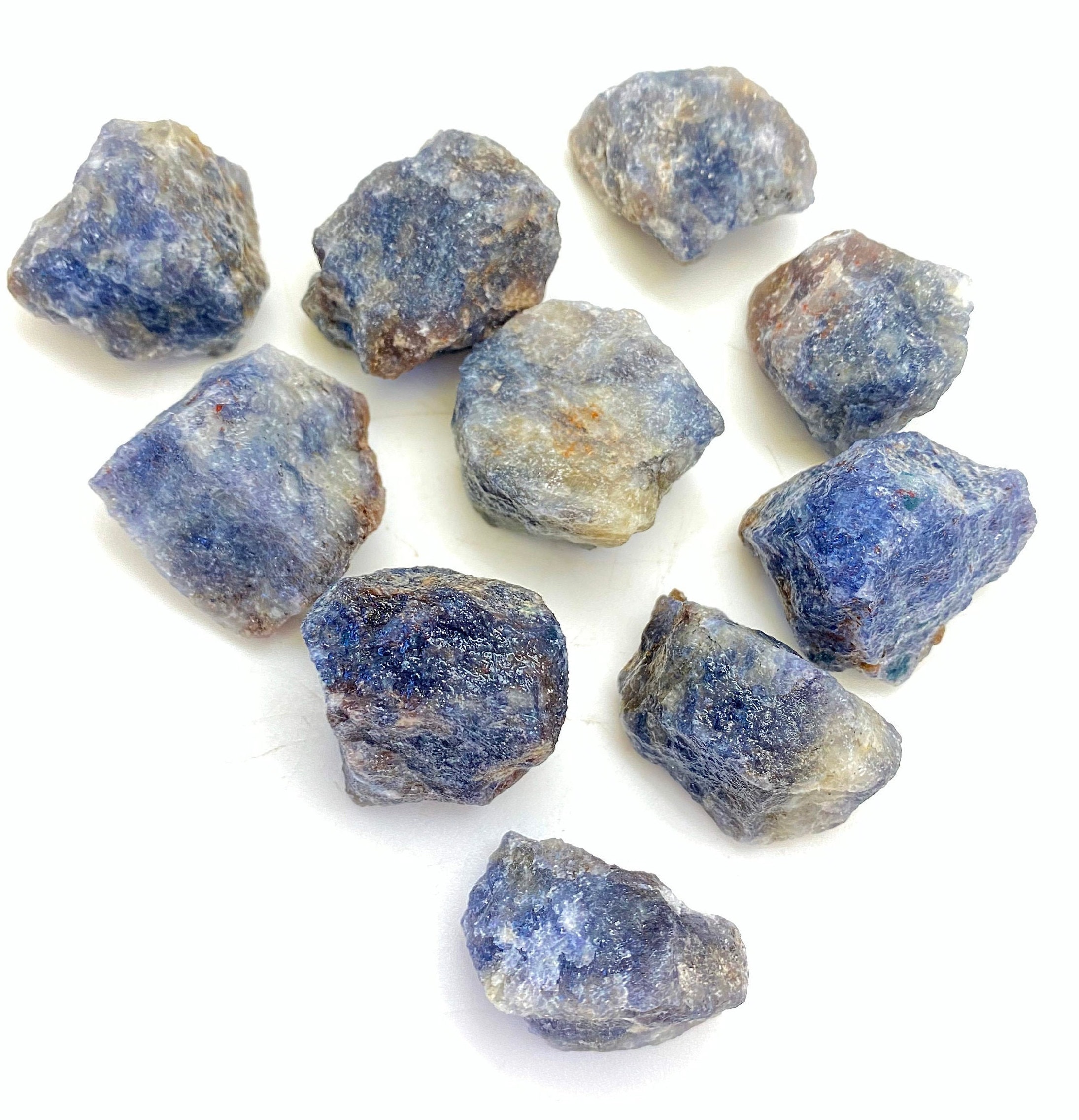 Raw Iolite Stone .5 to 3 Raw Iolite Crystal - Etsy Singapore