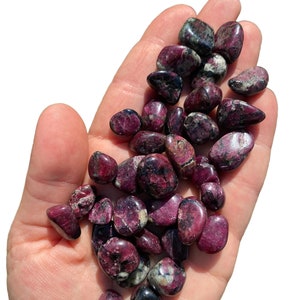 Eudialyte Tumbled Stone - Rare - Grade AAA - Multiple Sizes Available ...