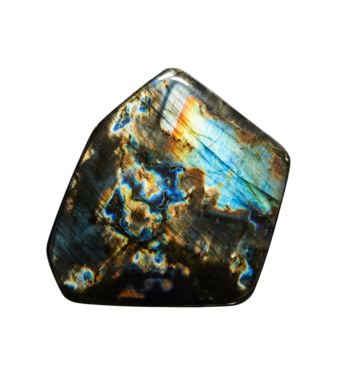 Standing Spectrolite Stone - Large Labradorite Crystal - Extra Quality ...