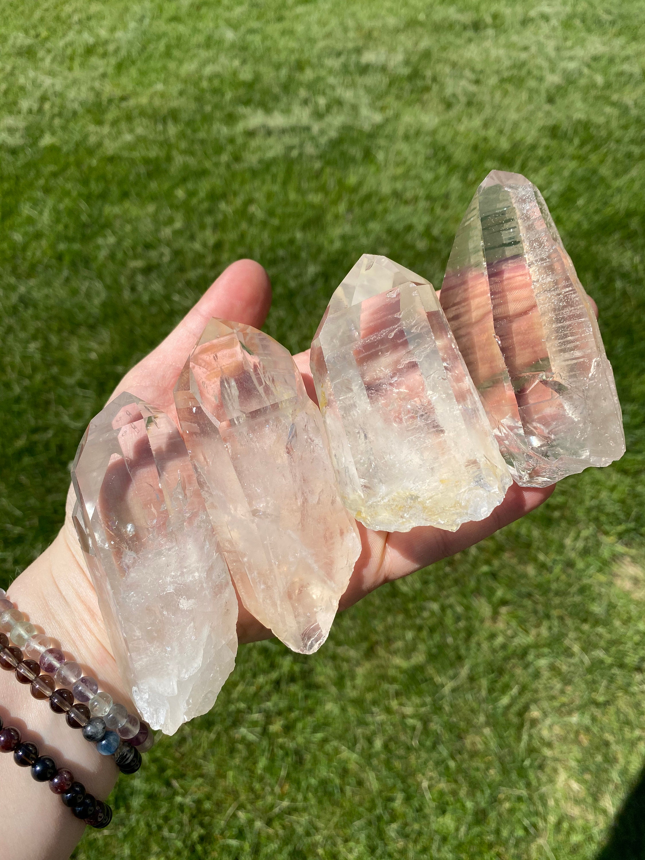 Large Lemurian Crystals Lemurian Quartz Crystal Point - Etsy Australia