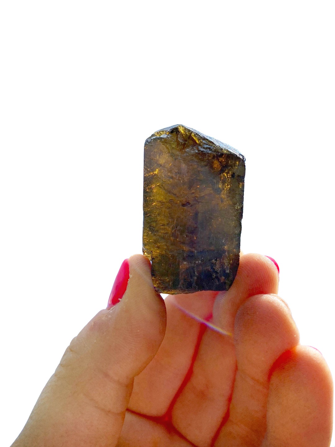 Raw Dravite Tourmaline Stone (1" - 2.5") Raw Dravite Stone - Raw Brown ...