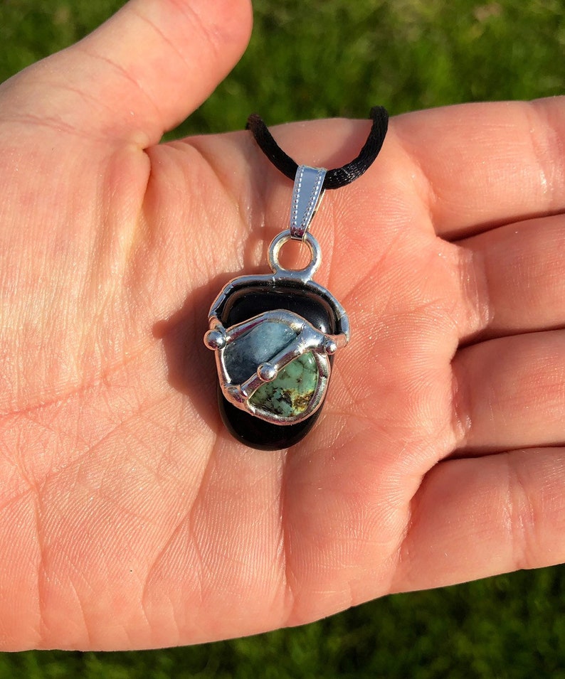 Protection Pendant Keep Me Safe Pendant Black Tourmaline - Etsy