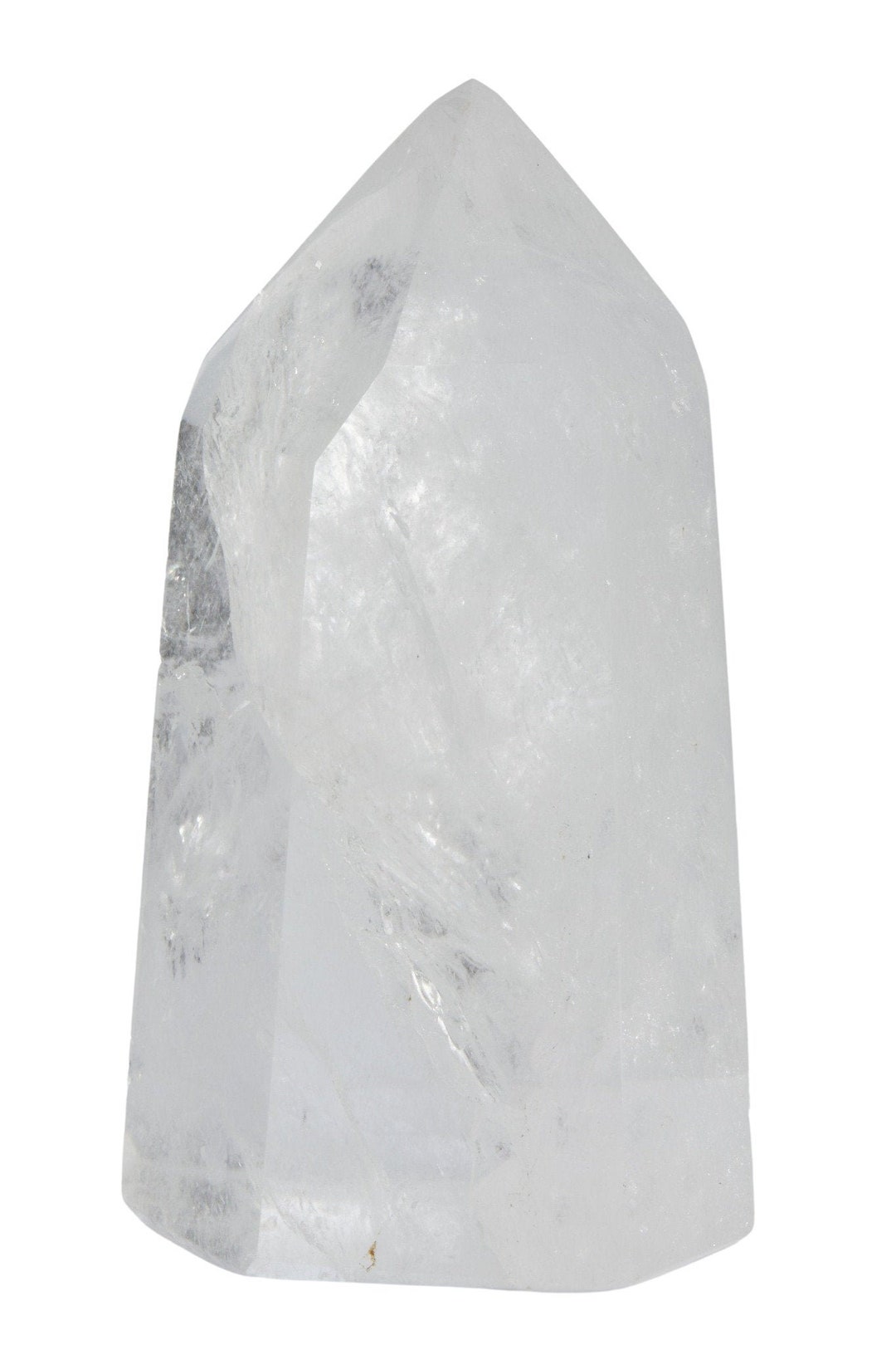 Large Clear Quartz Crystal Point - 8" Tall - Polished Clear Quartz ...