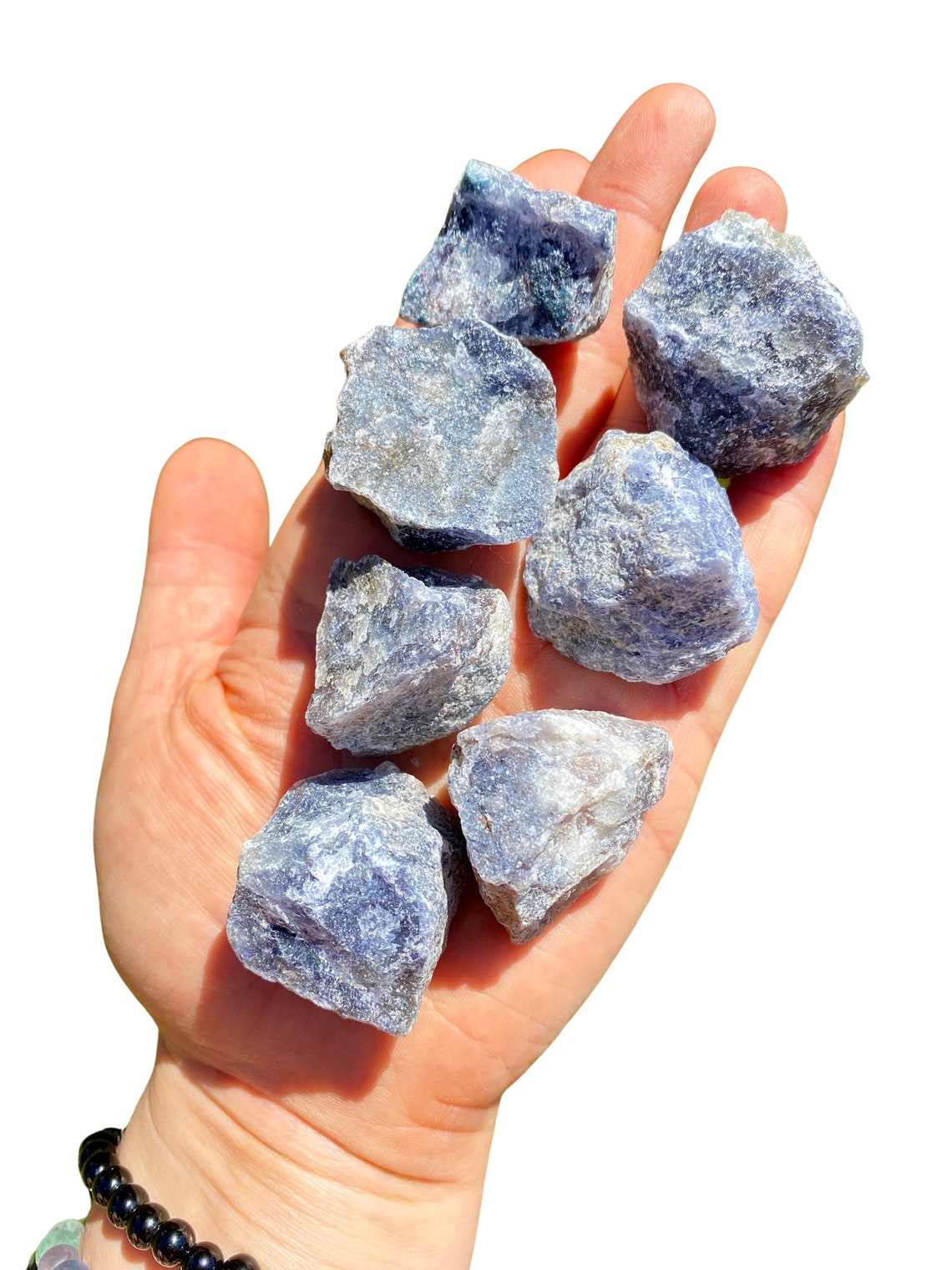 Raw Iolite Stone .5 to 3 Raw Iolite Crystal - Etsy
