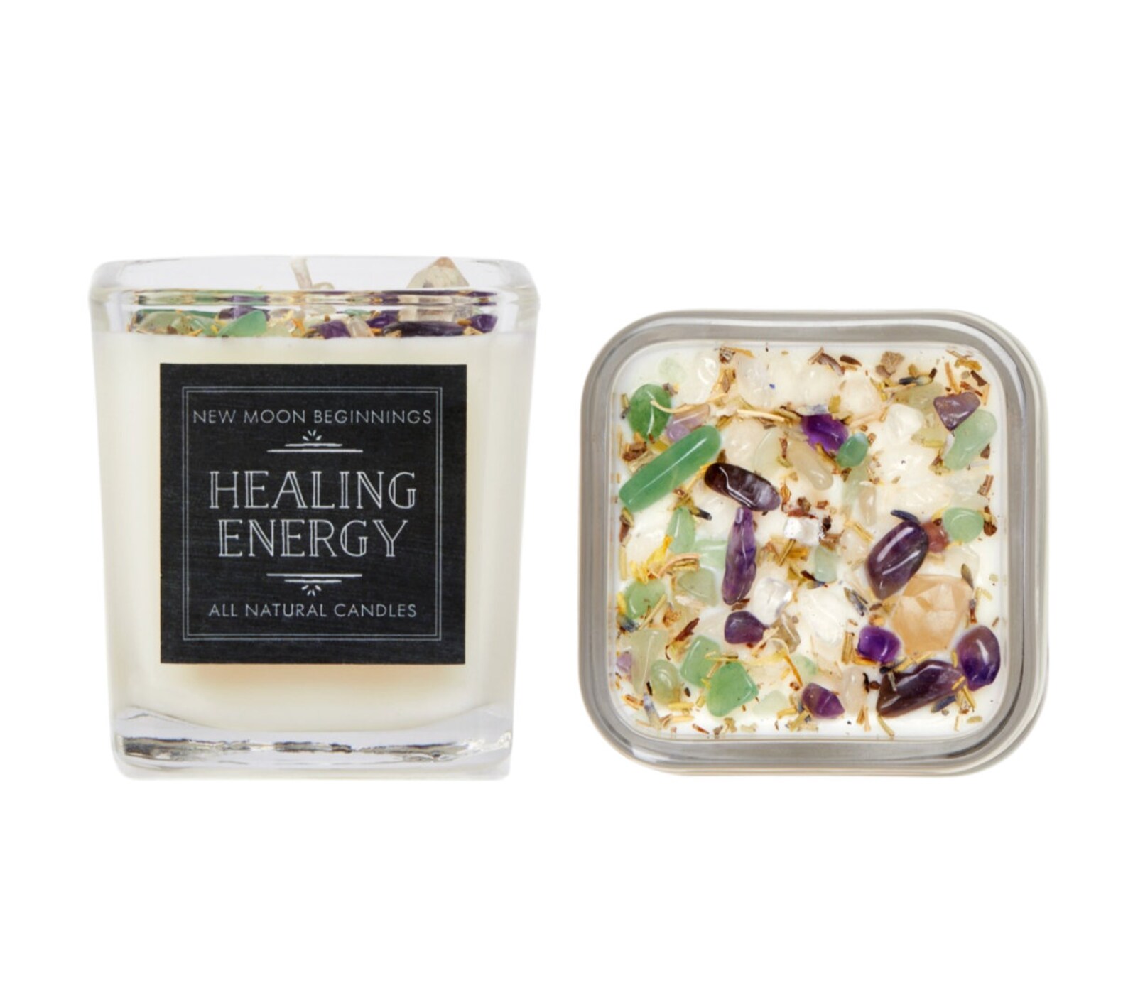 Healing Energy Candle Negative Energy Cleansing Soy - Etsy