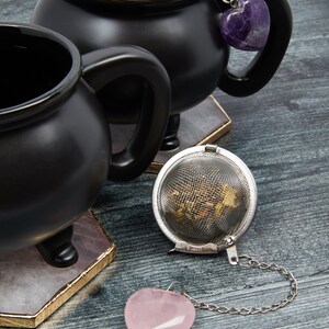 Heart Crystal Tea Infuser - Loose Leaf Tea Steeper Cute Tea Strainer ...