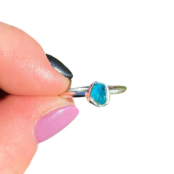 Blue Apatite Ring - Etsy