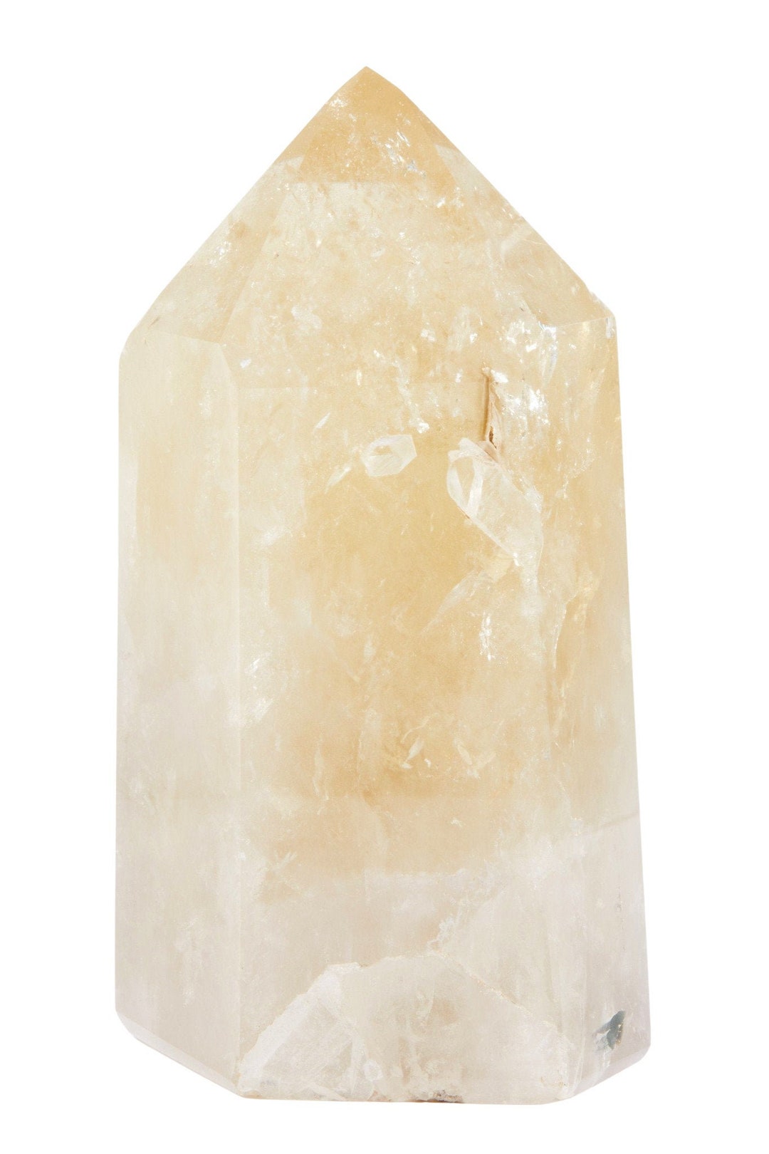 Natural Citrine Point - Large Natural Citrine - Polished Citrine ...