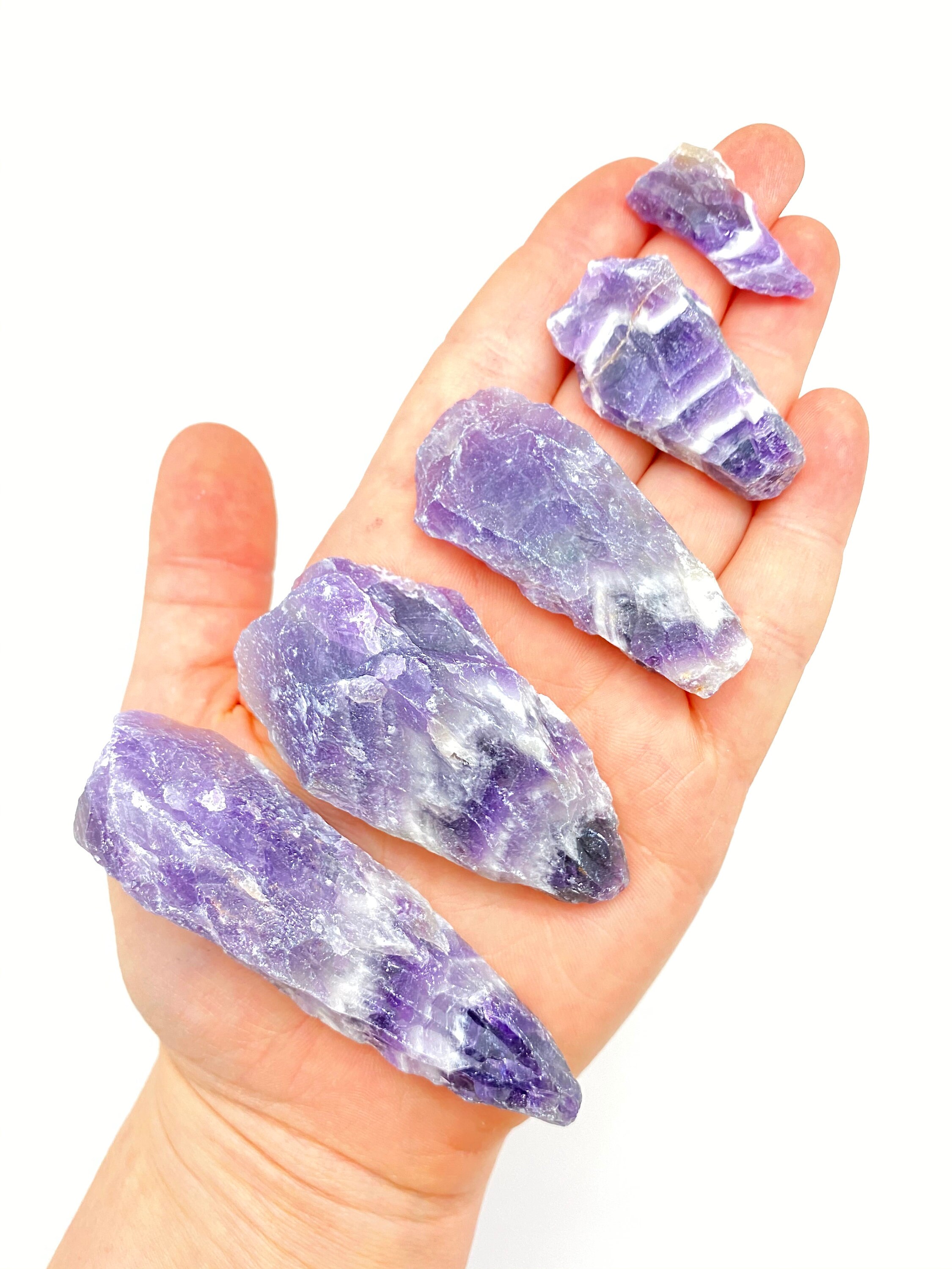 Raw Amethyst Crystal A Grade Natural Amethyst Amethyst - Etsy