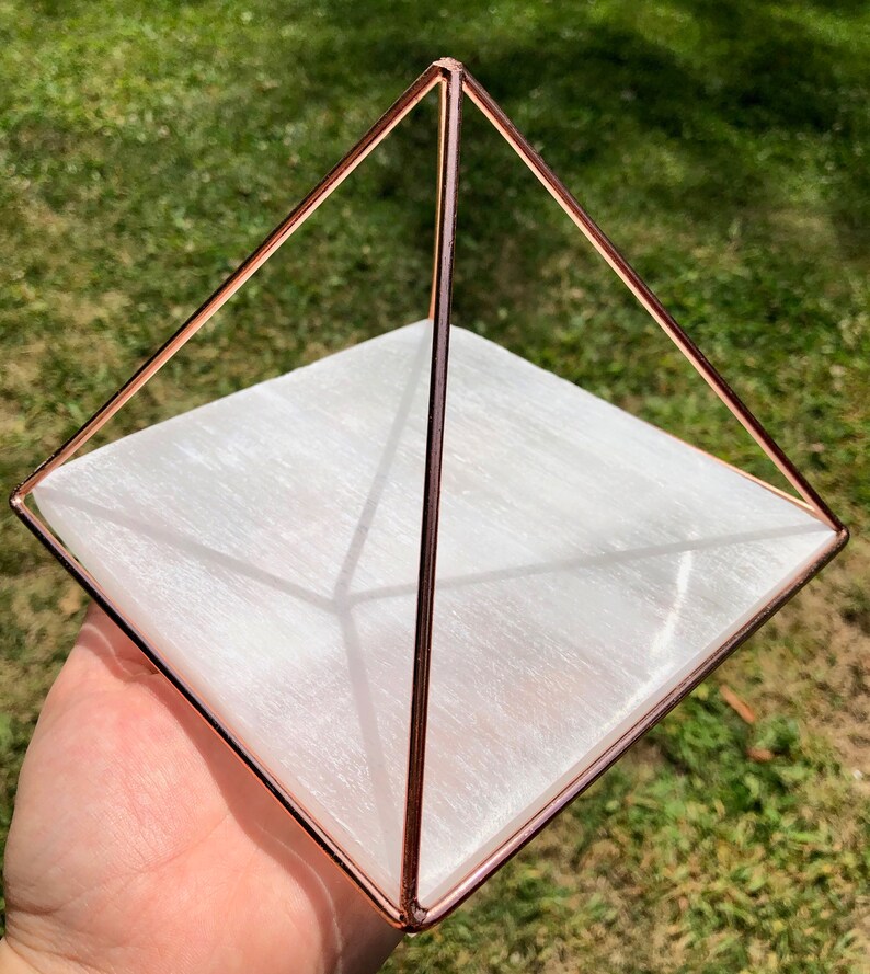 Copper Pyramid Copper Charging Pyramid Charge Your Healing - Etsy Canada