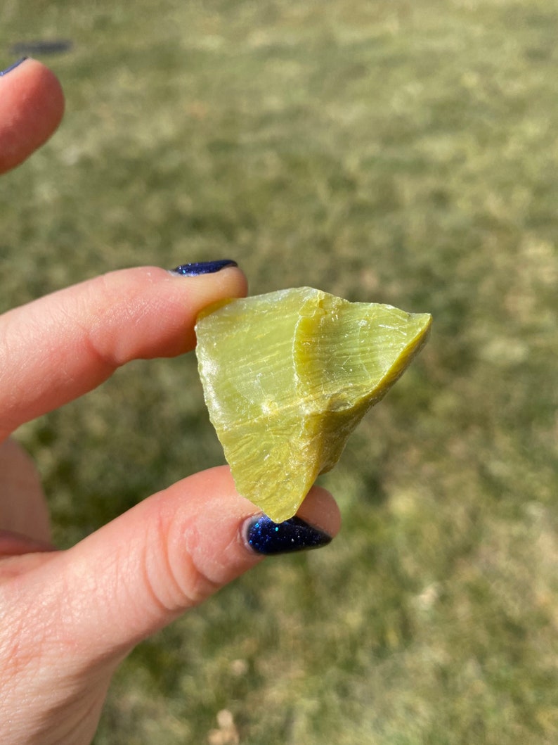 Raw Green Opal Stone 1 2 Rough Green Opal - Etsy