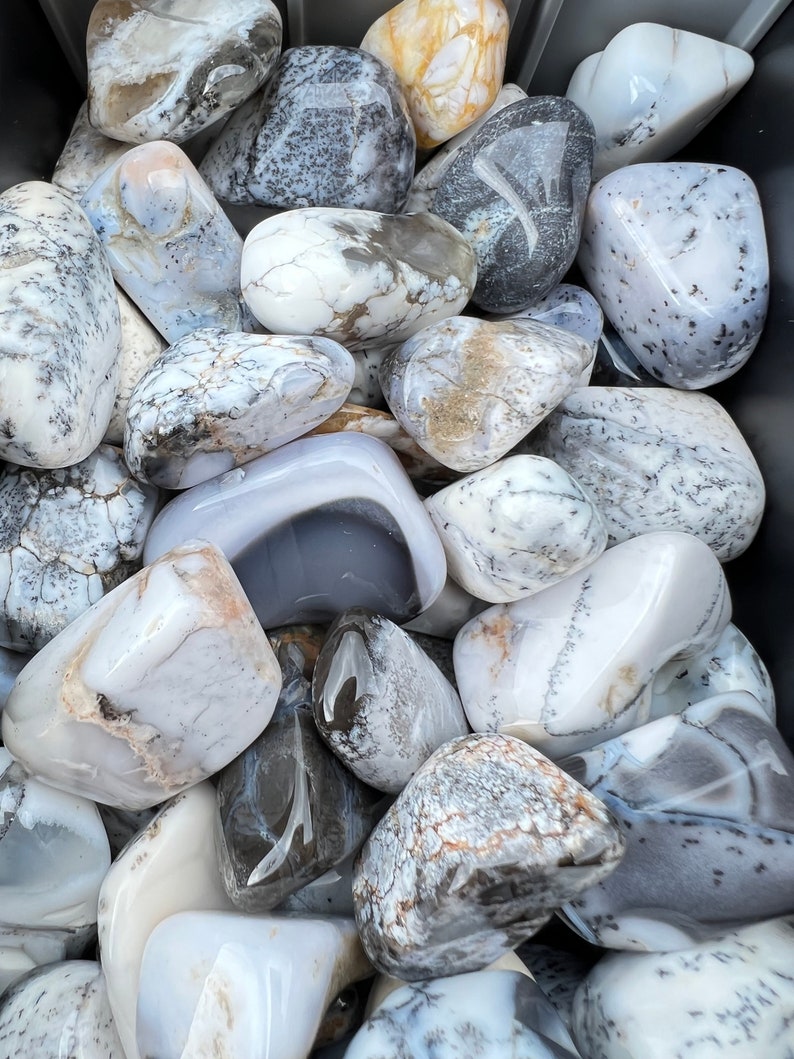 Merlinite Tumbled Stone - Multiple Sizes Available - Tumbled Merlinite ...