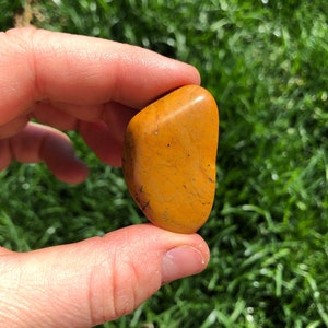Yellow Jasper Tumbled Crystal - Multiple Sizes Available - Tumbled ...