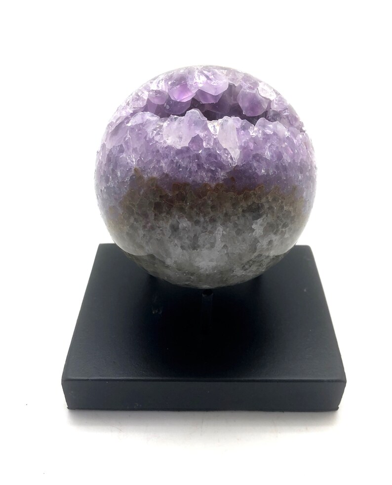 Metal stand 4 x 3.25 base Stone stand medium | Etsy