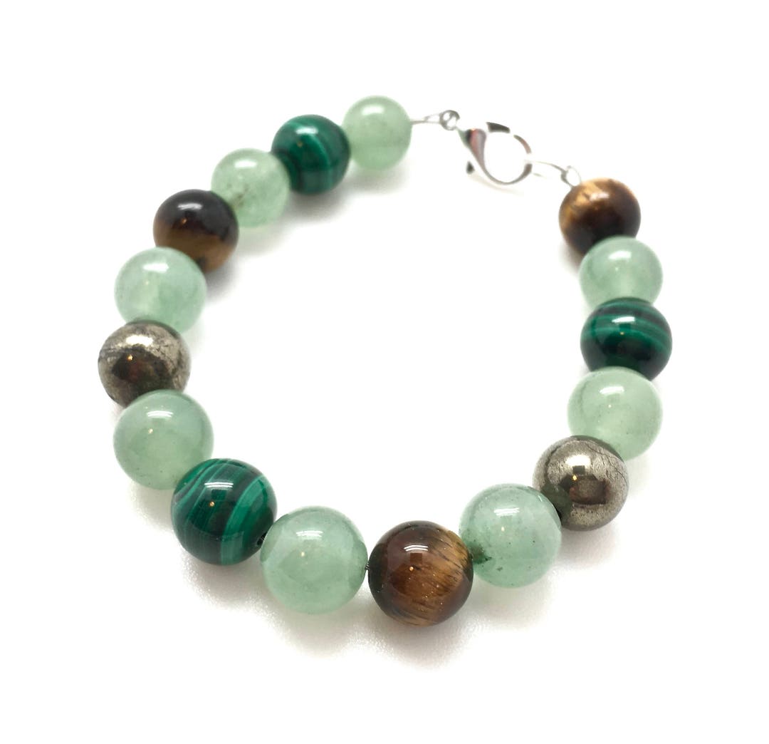 Abundance & Prosperity Bracelet 8mm - Crystal Bracelet - Positive ...