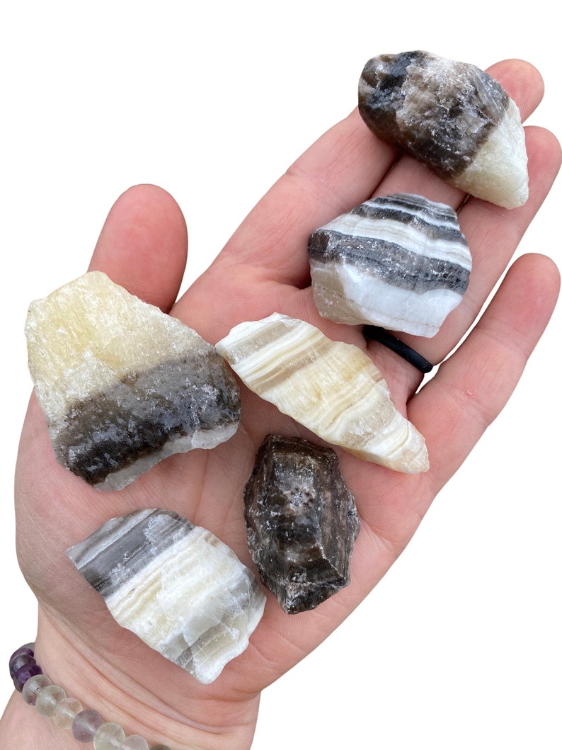 Phantom Calcite Stone Zebra Calcite Stone Raw Zebra - Etsy UK