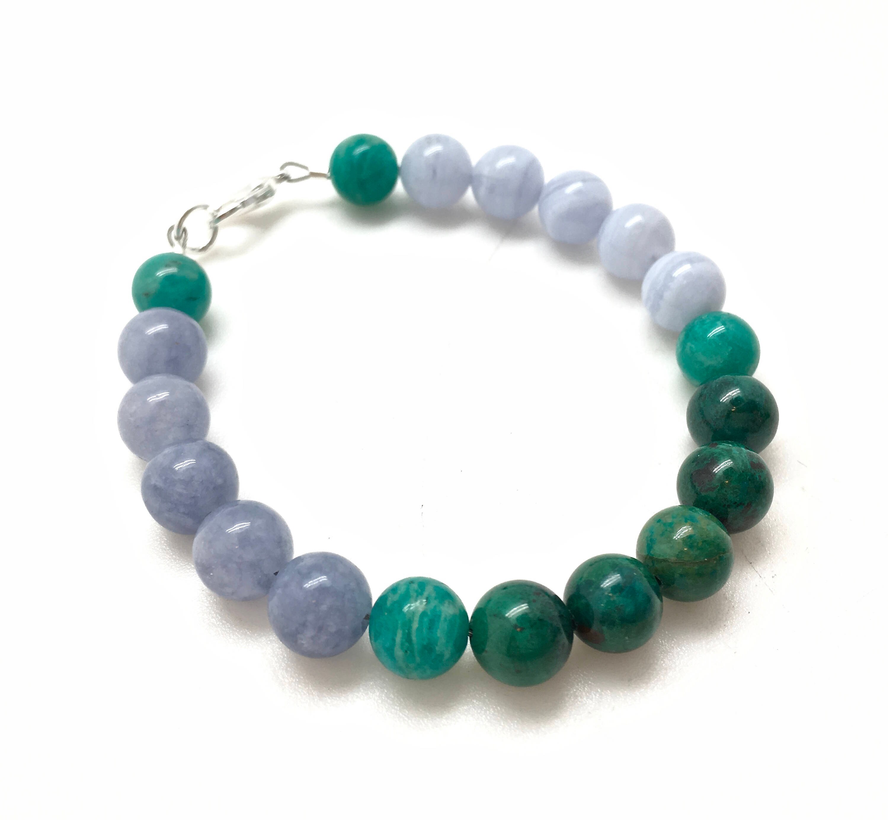 Water Element Bracelet - Calming Peaceful Love - Crystal Bracelet ...