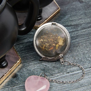 Heart Crystal Tea Infuser - Loose Leaf Tea Steeper Cute Tea Strainer ...