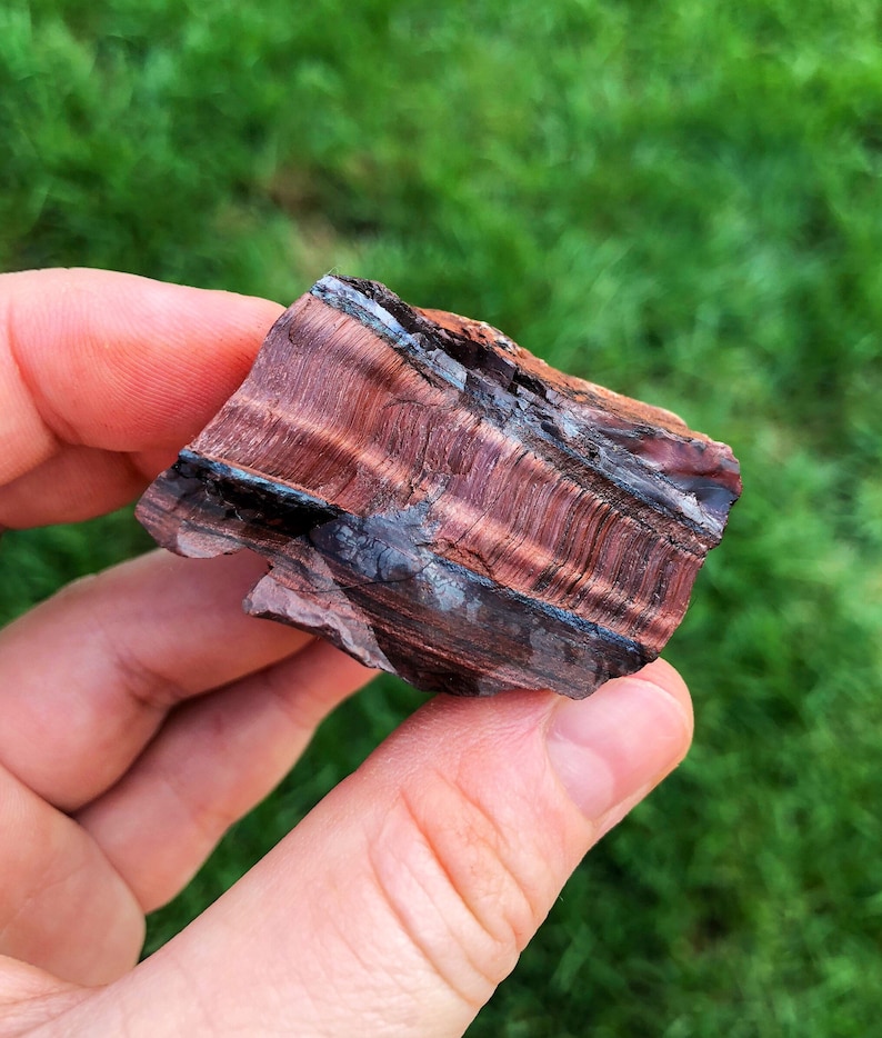 Raw Red Tiger Eye Stone Rough Red Tigers Eye Stone Healing | Etsy