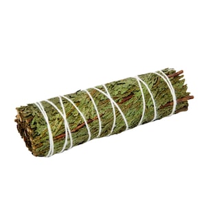 Cedar Stick - 4" Dried Cedar Herb Bundle - Cedar Wand - Cedar Incense ...