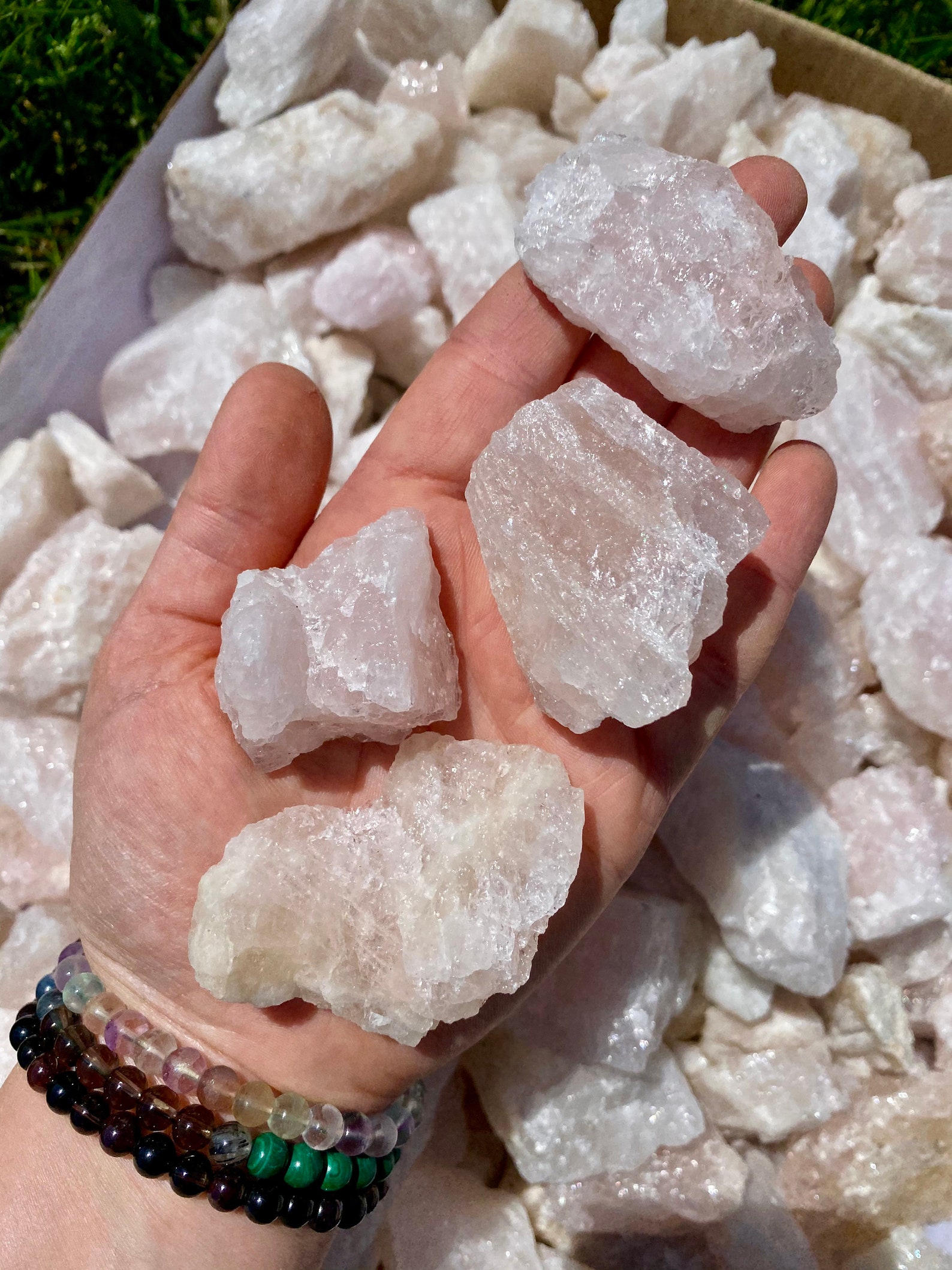 Raw morganite stone 0.5 3.5 AB Grade pink | Etsy