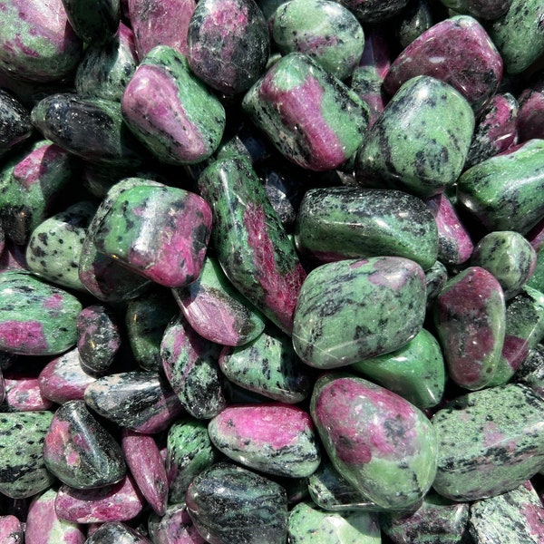 Ruby Zoisite Beads - Etsy