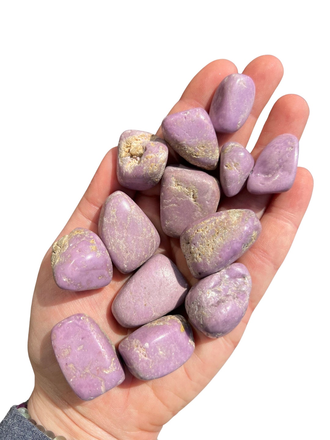 Phosphosiderite Tumbled Stone Multiple Sizes Available - Etsy