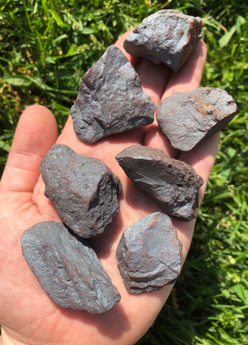 Raw Hematite Stone Hematite Rough Hematite Crystal | Etsy