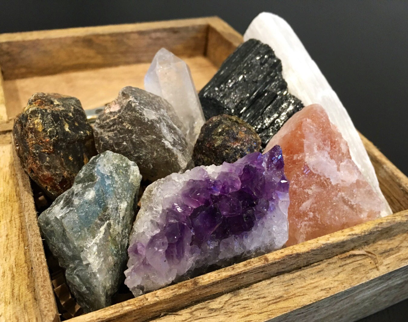 Protection Crystal Set Healing Crystals and Stones Set | Etsy