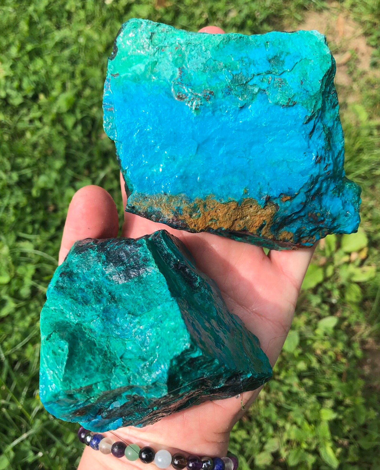 Raw Chrysocolla Stone From Peru Rough Chrysocolla Raw Stones Healing ...