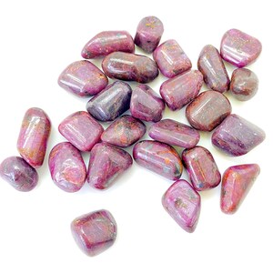 Ruby Tumbled Crystal Multiple Sizes Available Polished - Etsy