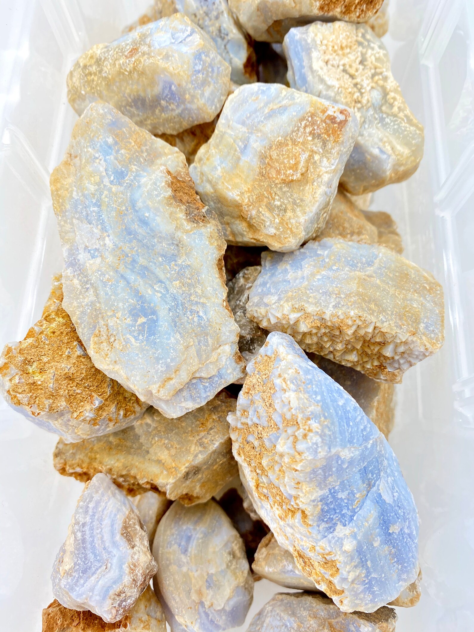 Raw Blue Lace Agate Stone Rough Blue Lace Agate Healing - Etsy