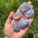 Blue Celestite Tumbled Stone NOT Polished Multiple Sizes Available ...