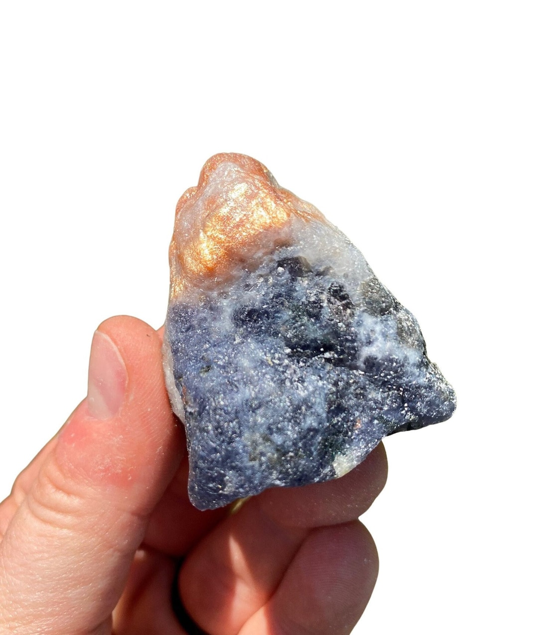 Raw Iolite Sunstone Crystal (0.5" - 6") - Rough Sunstone Iolite Stone ...
