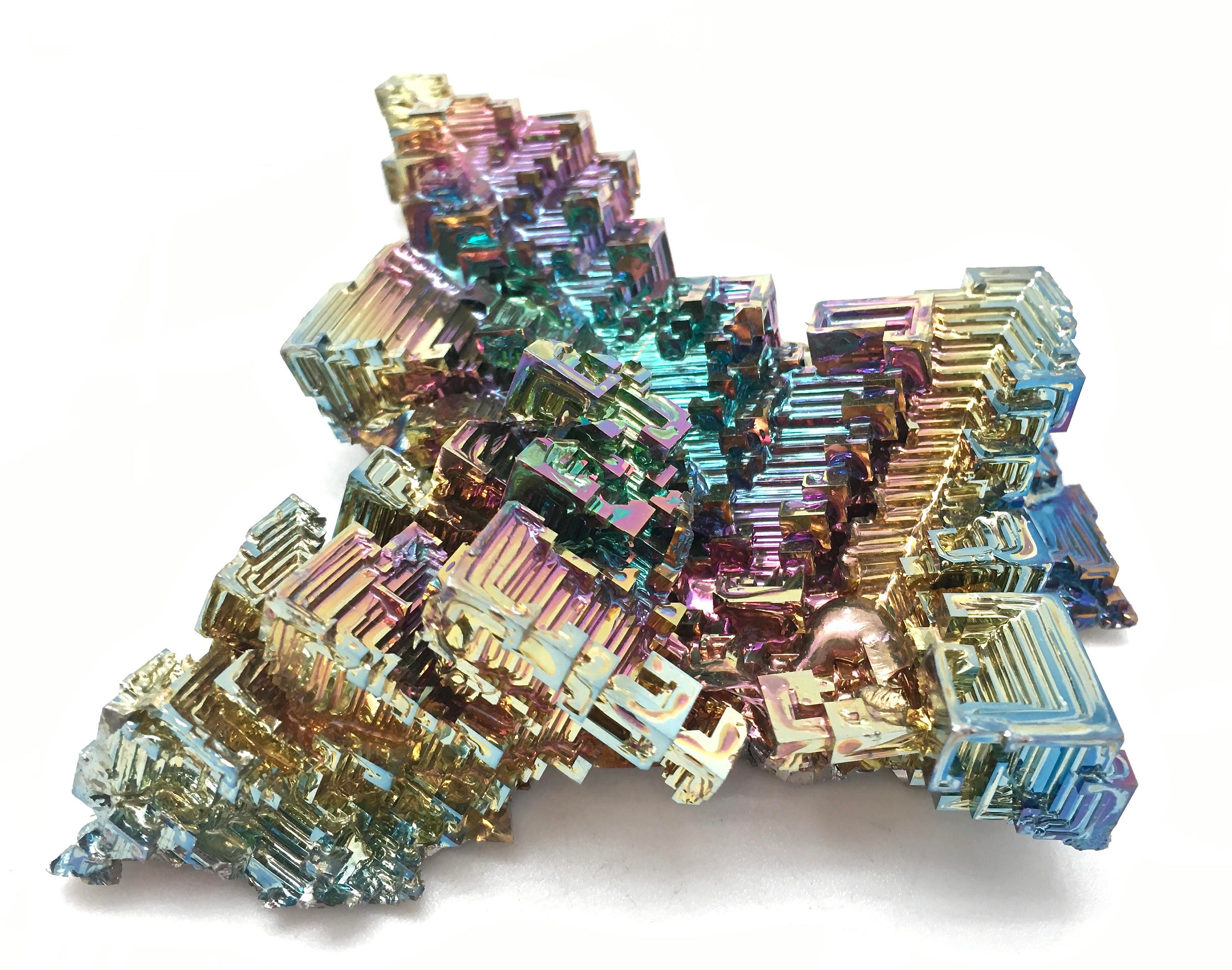 bismuth Medium geode bismuth cristaux et pierres de | Etsy