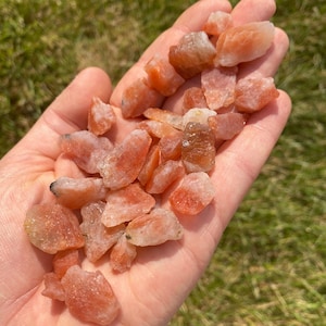 Raw Sunstone Crystal - Grade AAA - Raw Sparkly Sunstone - Crystal ...