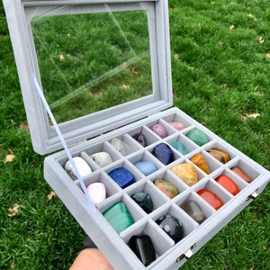 Tumbled Stone Crystal Box Healing Crystals and Stones Set | Etsy