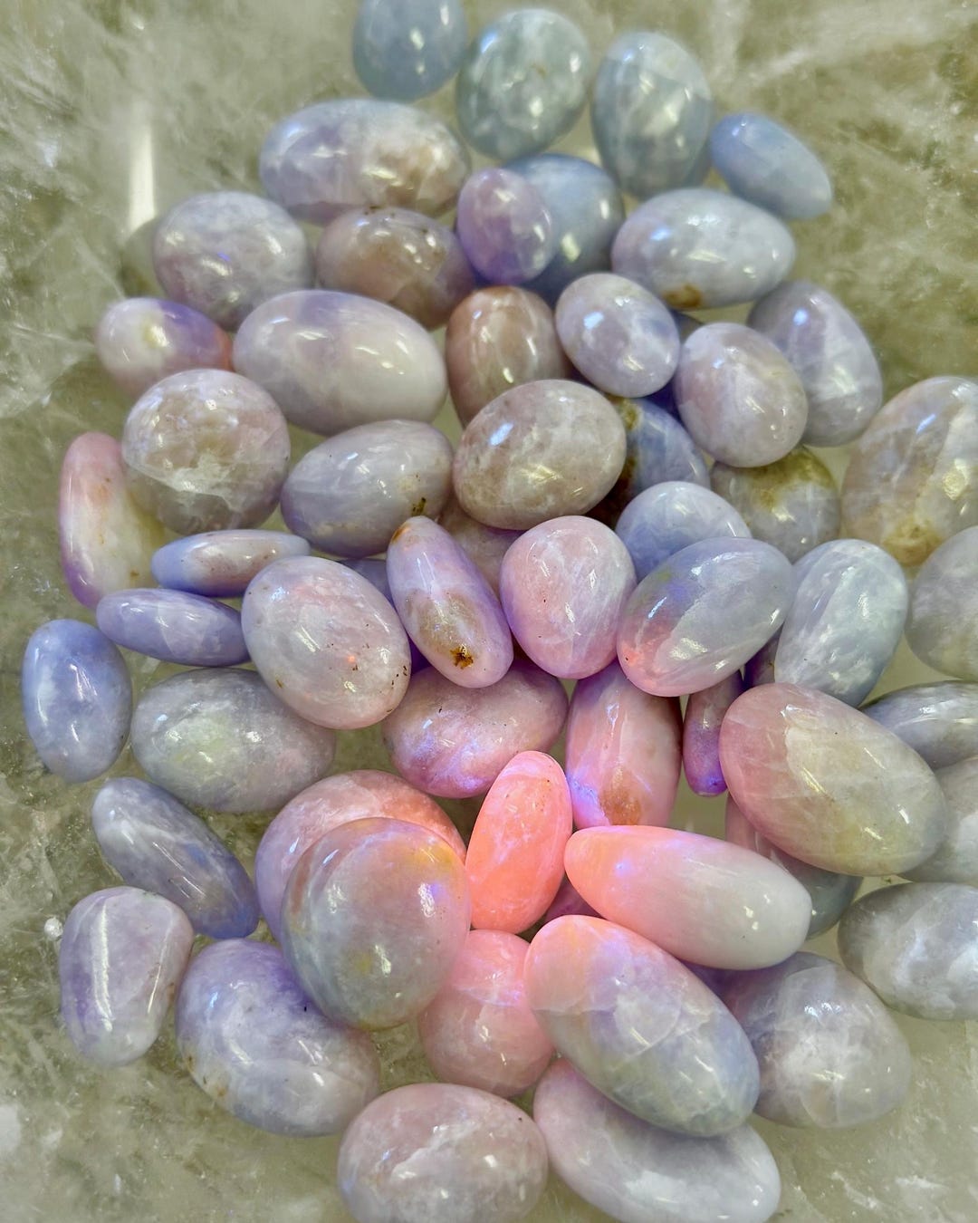 Hackmanite Tumbled Stone - Polished Hackmanite Crystal - Real ...