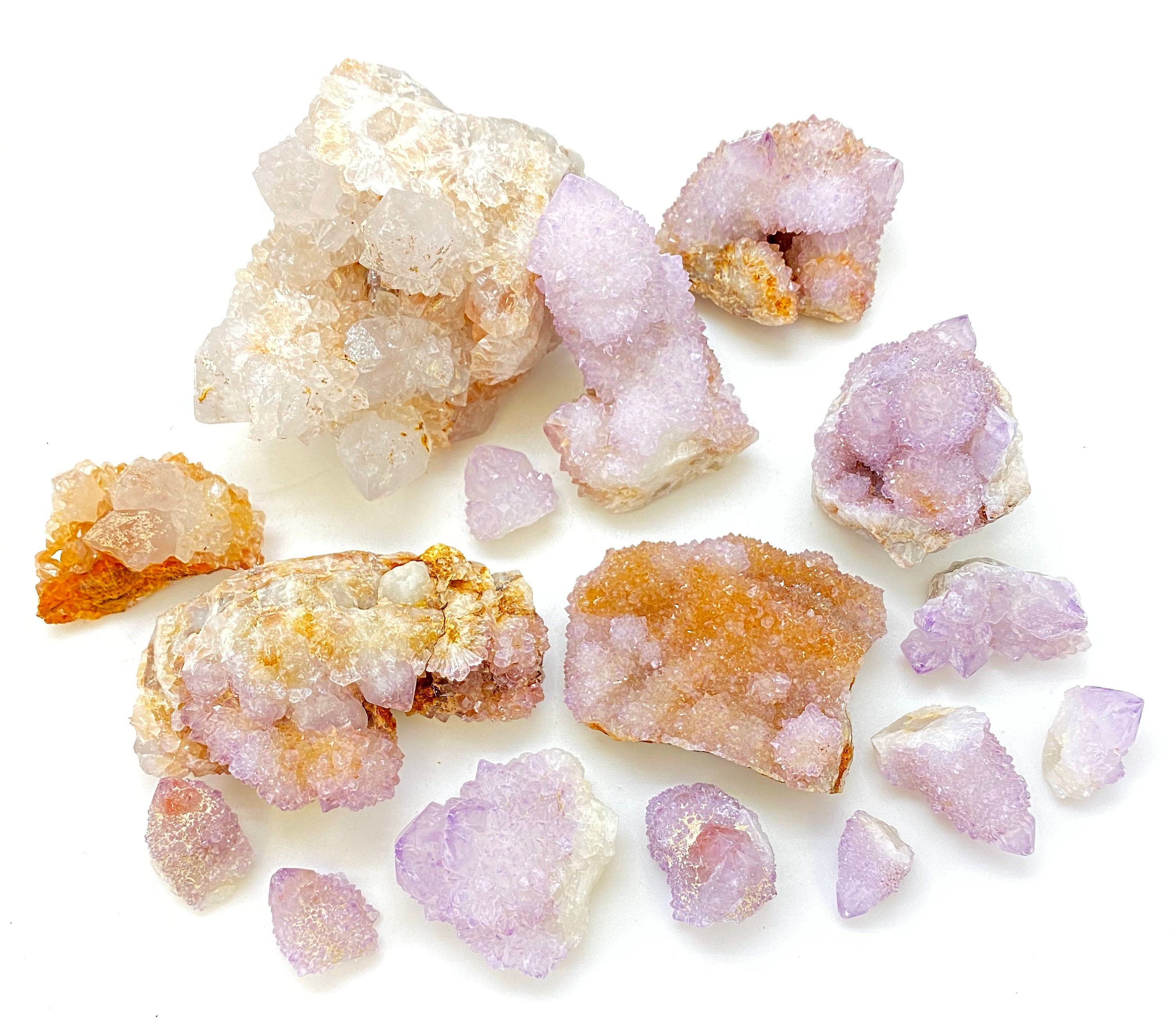 Spirit Quartz Cluster Spirit Quartz Point Cactus Quartz - Etsy